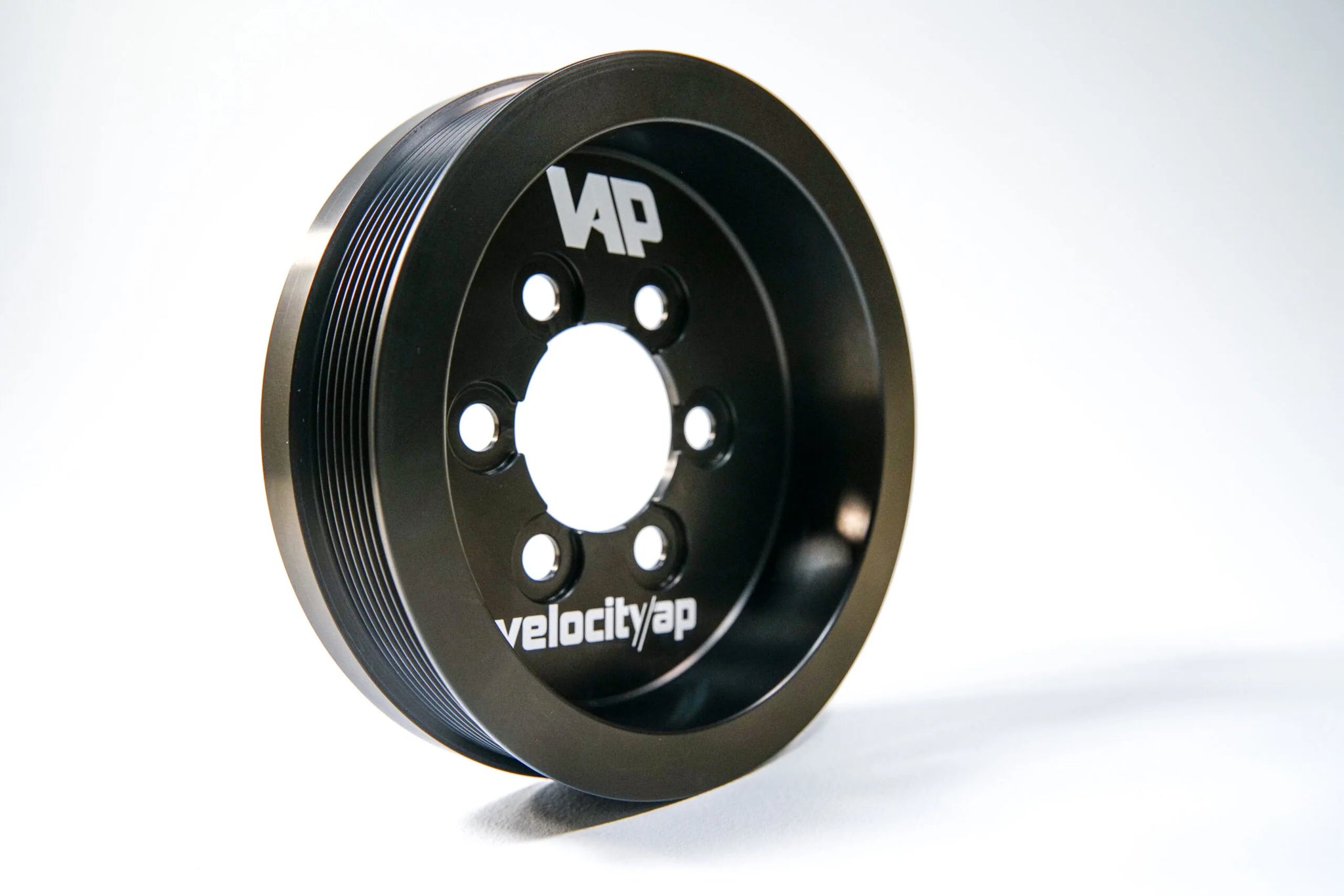 VelocityAP BLACK PULLEY ONLY JLR V6 & V8 Supercharged Lower Crank Pull